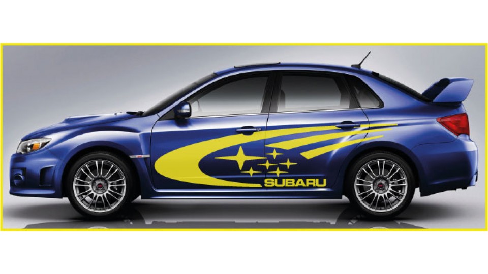 Sleek Style Evolution: Unleashing Personalised Graphics for Your Subaru ...