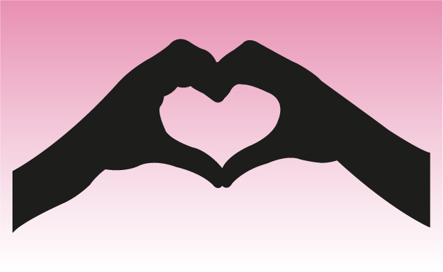 Love Hands Heart Girly Sticker [Love Hands Heart Girly Sticker] - £2.99 ...