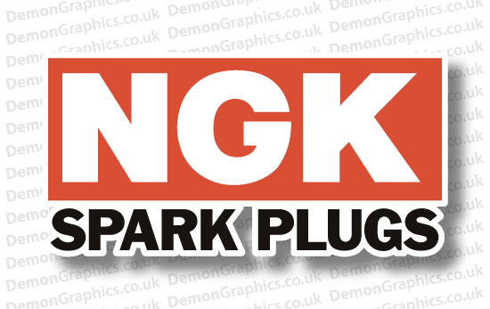 NGK Sticker # 2 (Pair of) [NGK Sticker # 2 (Pair of)] - £4.99 : Car ...