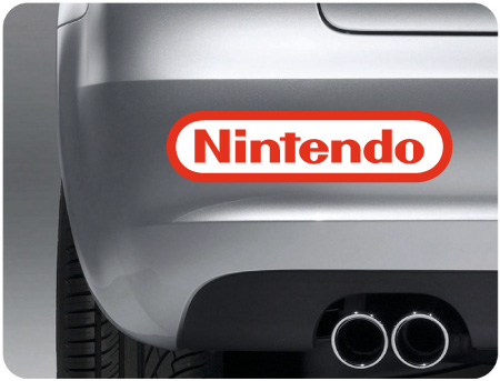 Nintendo Retro Sticker [Nintendo Retro Sticker] - £3.99 : Car Graphics ...
