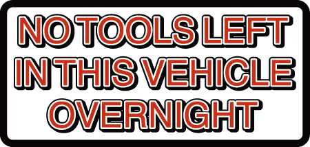 No Tools Sticker [No Tools Sticker] - £3.99 : Car Graphics by Demon ...