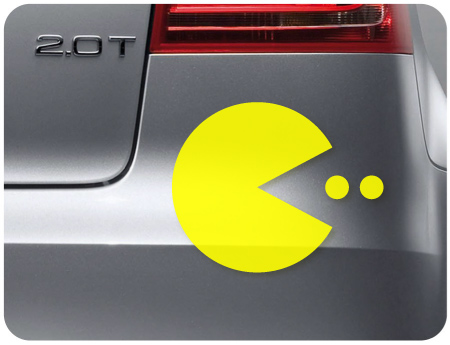 Pac Man Retro 1 Sticker [Pac Man Retro 1 Sticker] - £2.99 : Car ...