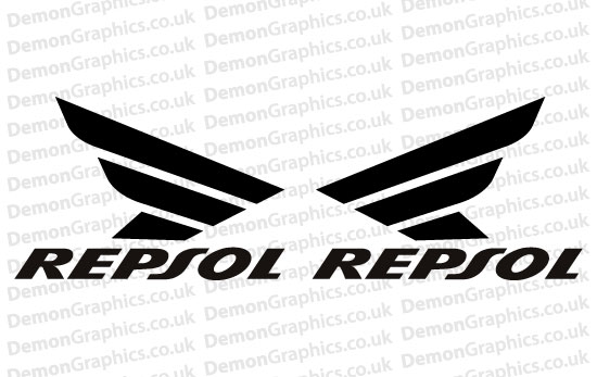 Repsol Decal Sticker 07