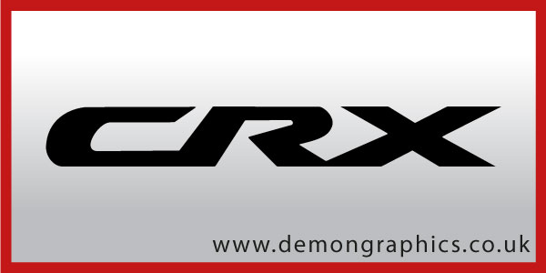 Honda CRX [Honda CRX] - £1.99 : Car Graphics by Demon Graphics, Makers ...