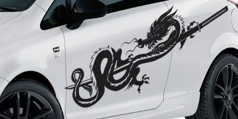 Dragons : Car Graphics by Demon Graphics, Makers of high quality vinyl ...
