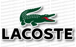 Lacoste Sticker [Lacoste Sticker] - £3.99 : Car Graphics by Demon ...
