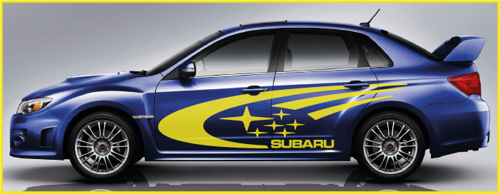 Subaru Car Decals Subaru Windshield Sticker Banner Decal Vinyl Rally