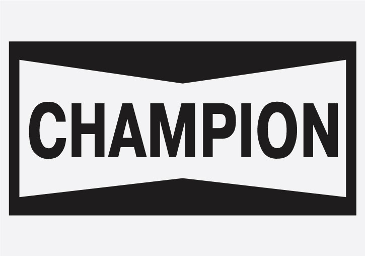 Champion Sponsor Decal (Pair) - Demon Graphics