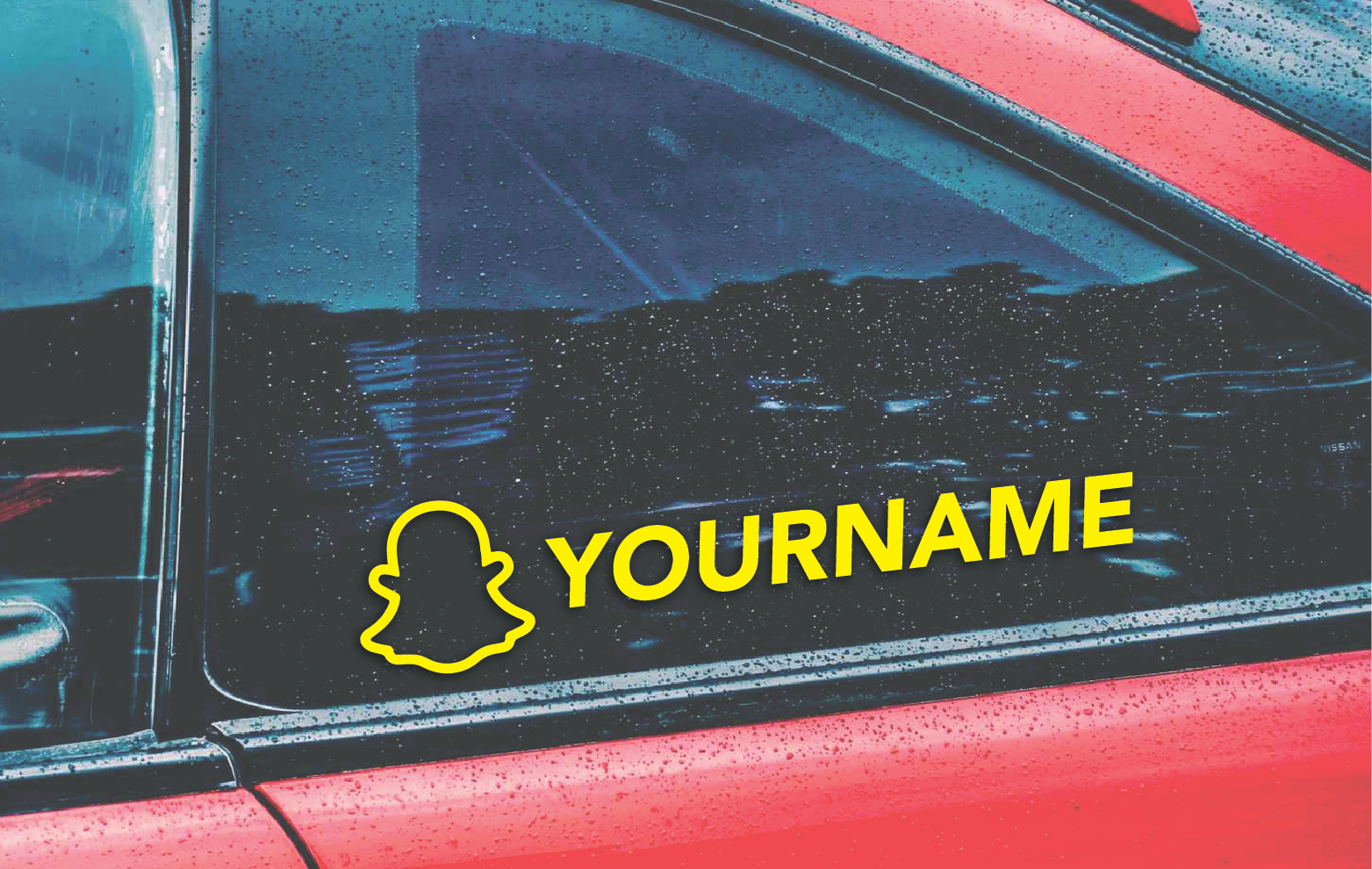 Snapchat Personalised Sticker (Pair) - Demon Graphics