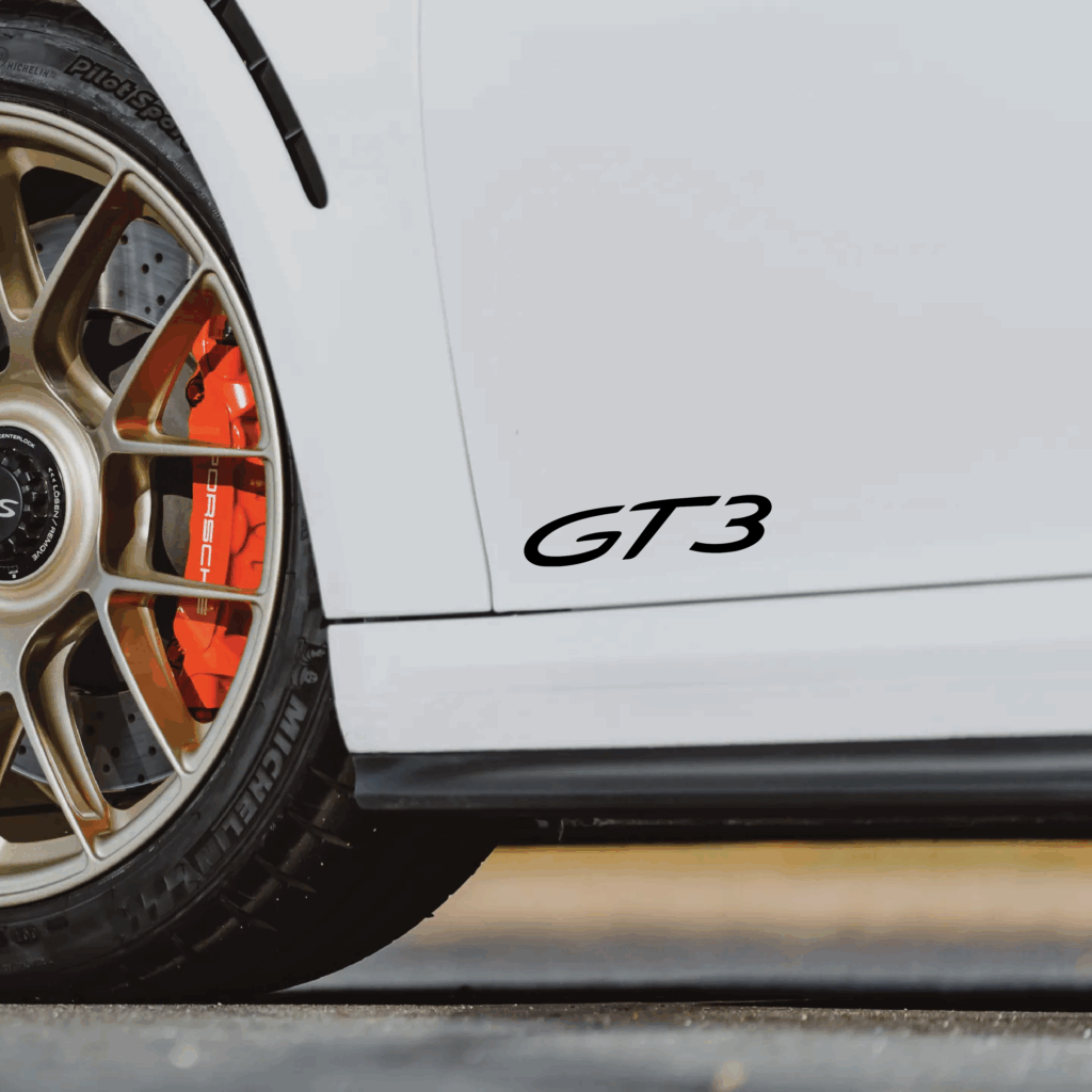 Porsche 911 GT3 Door Decals (Pair) - Demon Graphics
