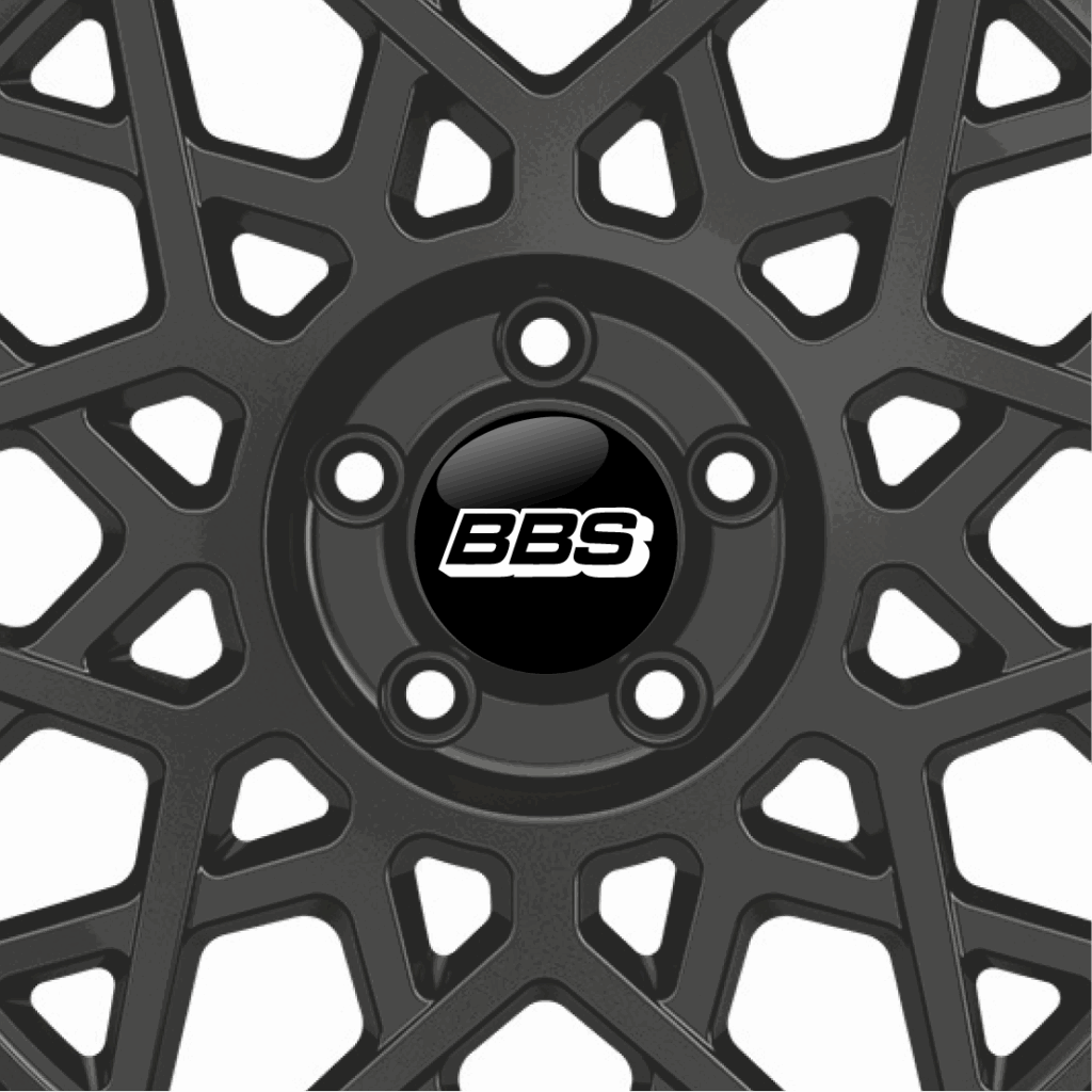 BBS Gel Domed Wheel Badges (Set of 4) - Demon Graphics