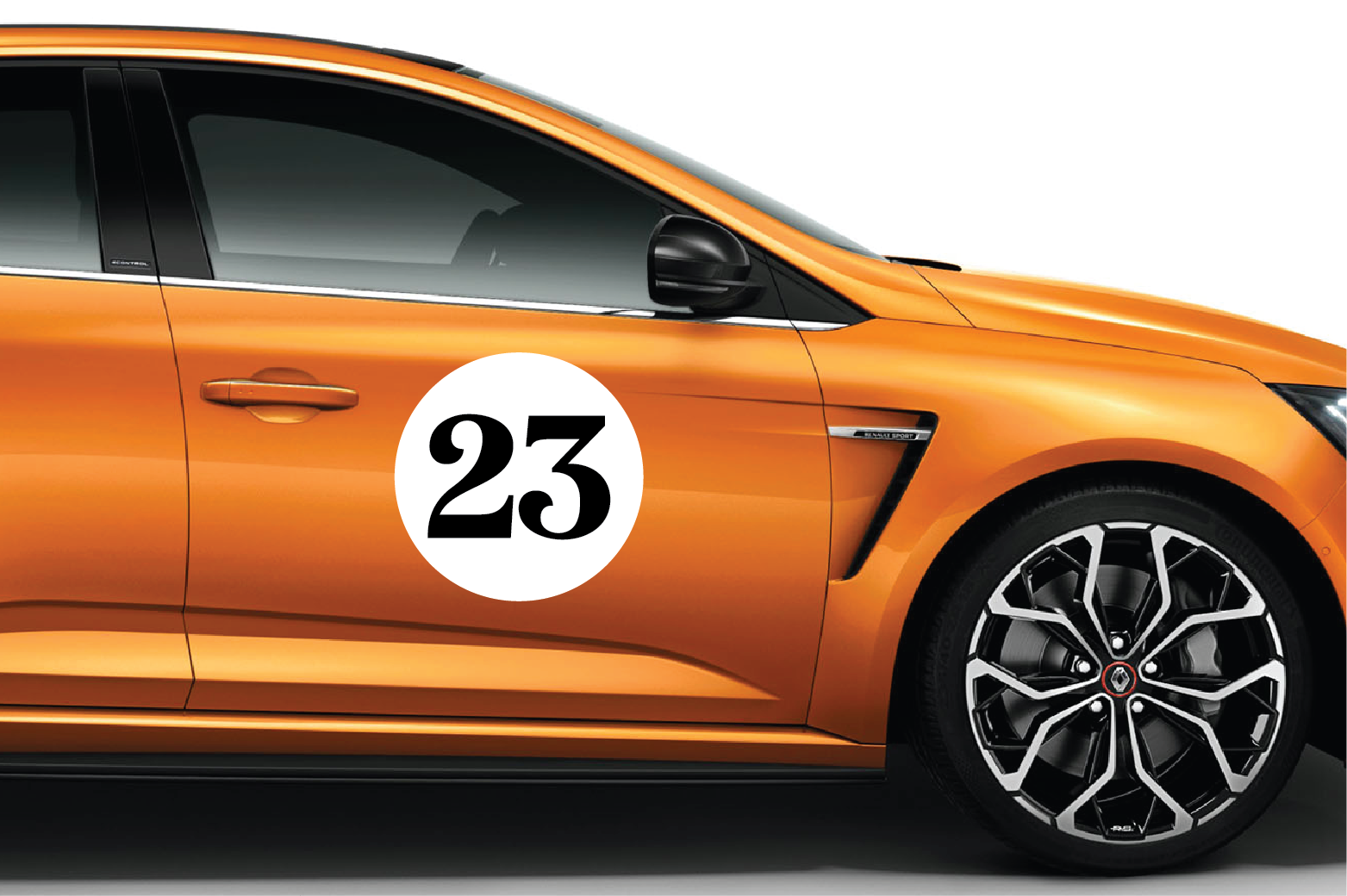 Door Race Numbers Set #1 Stickers - Demon Graphics