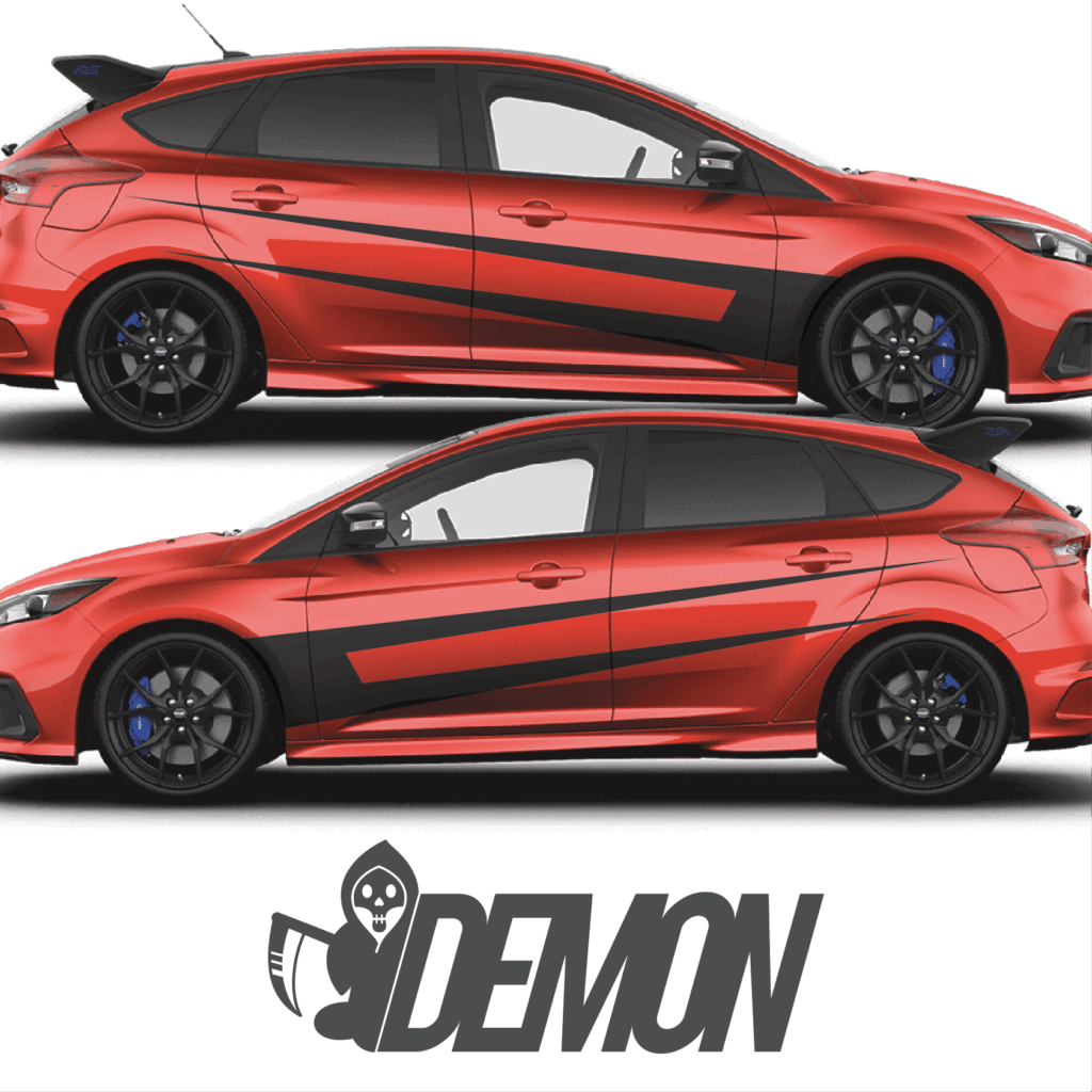 Ford Side Graphics #3 - Demon Graphics