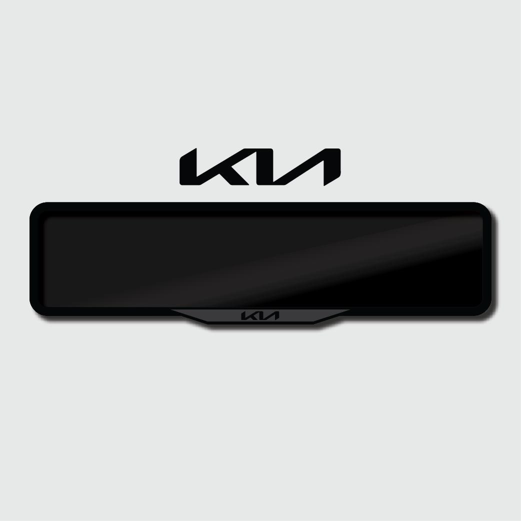 KIA Number Plate Holder - Demon Graphics