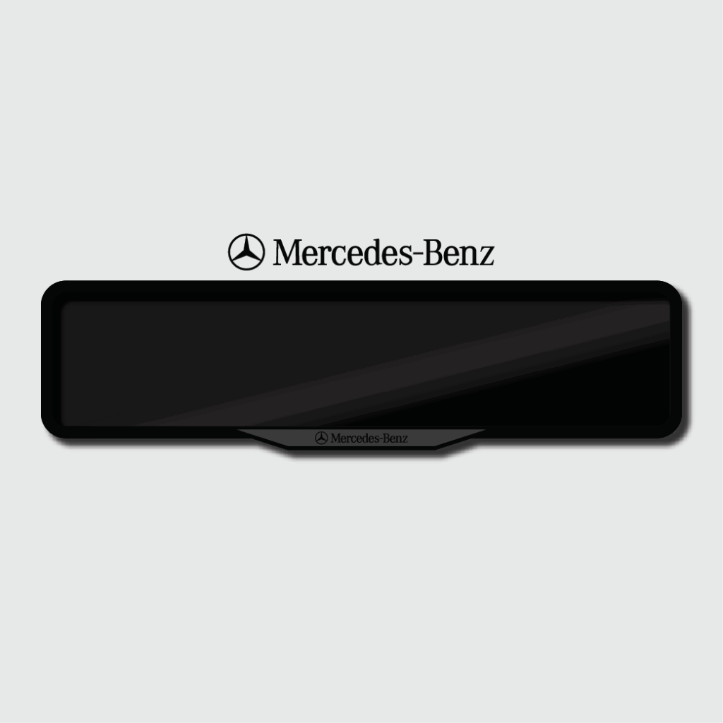 Mercedes-Benz Number Plate Holder - Demon Graphics