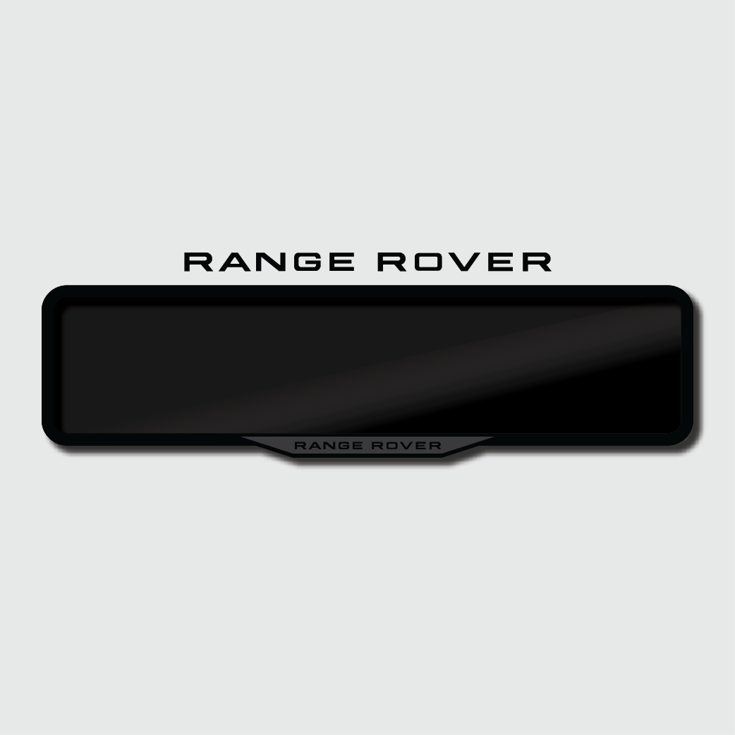 Range Rover Number Plate Holder - Demon Graphics