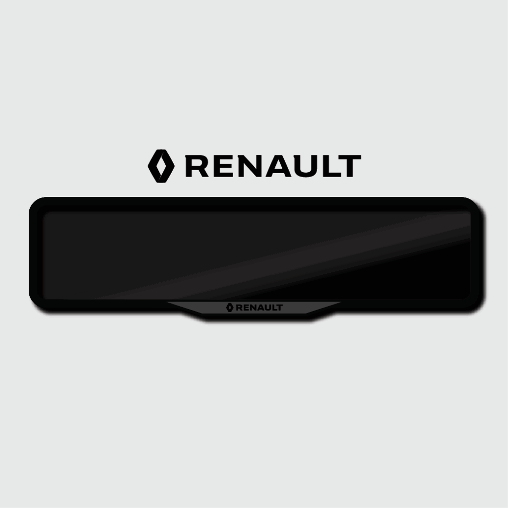 Renault Number Plate Holder - Demon Graphics