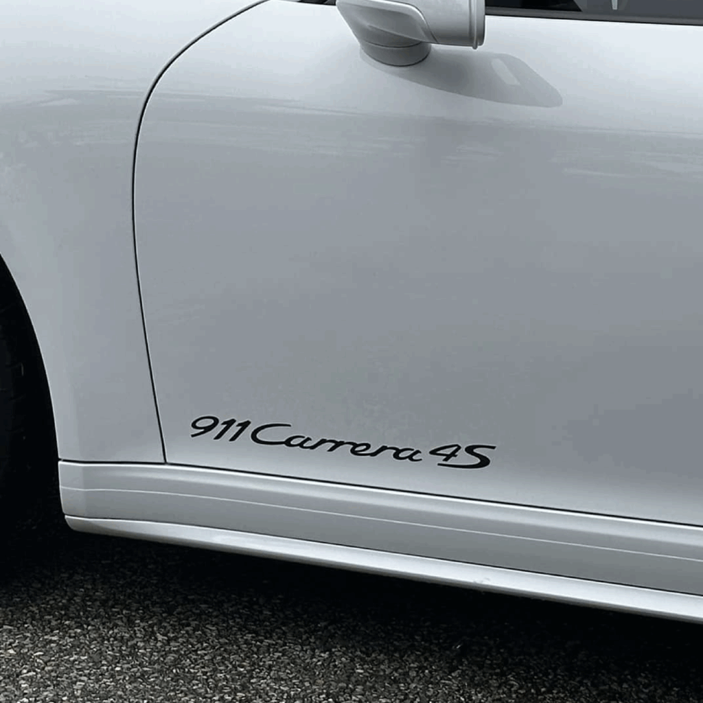 Porsche 911 (991) Carrera 4S Door Decals (Pair) - Demon Graphics