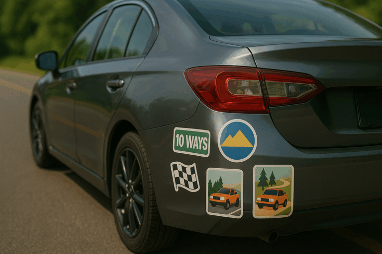 10 Ways to Use Stickers on Your Vehicle - Demon Graphics