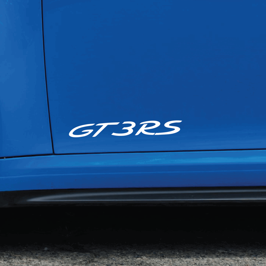 Porsche 911 (991) GT3 RS Door Decals (Pair) - Demon Graphics