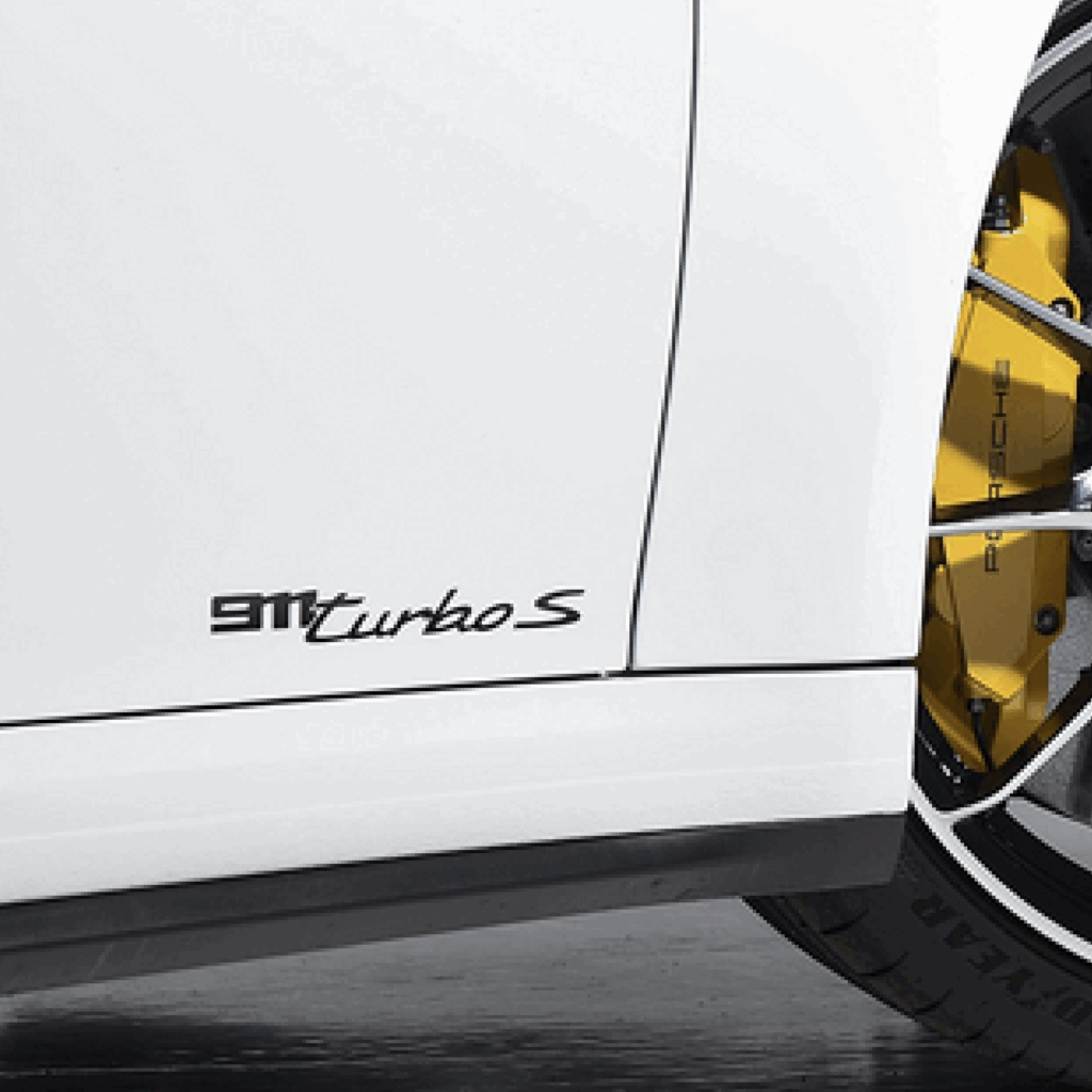Porsche 911 (992) Turbo S Door Decals With OEM Guides (Pair) - Demon ...