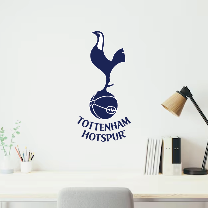 Tottenham Hotspur Football Club Badge Wall Sticker - Demon Graphics