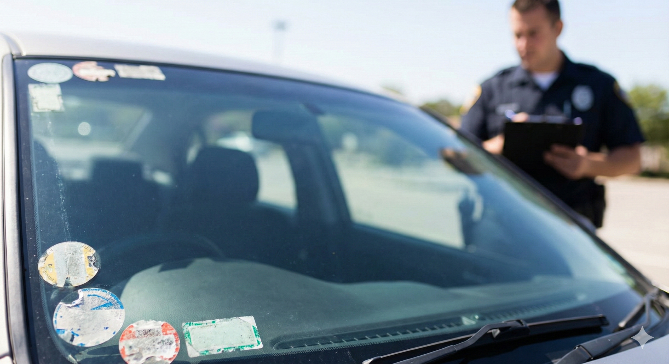What Are the Laws on Stickers on Car Windscreens?