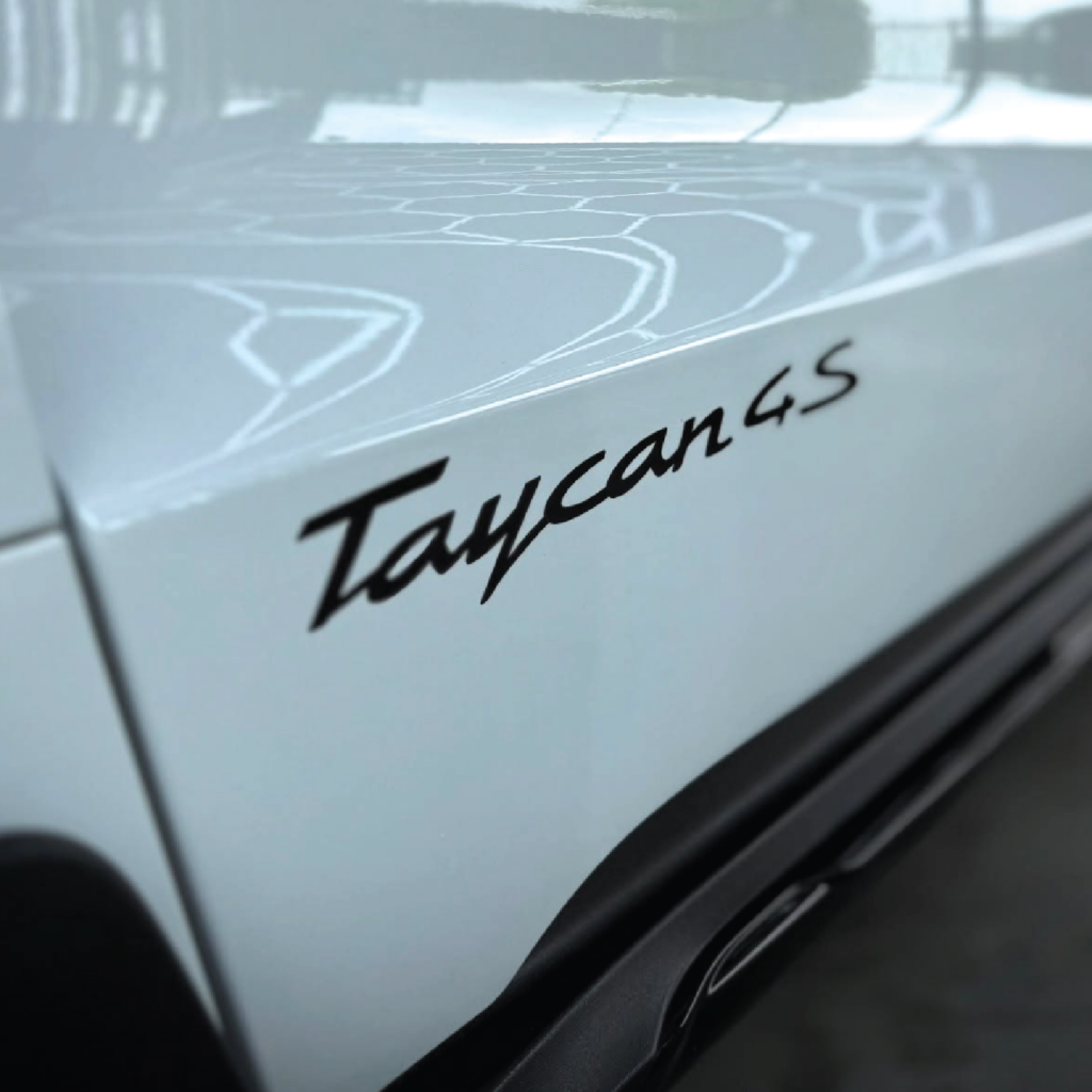 Porsche Taycan 4S Door Decals (Pair) - Demon Graphics