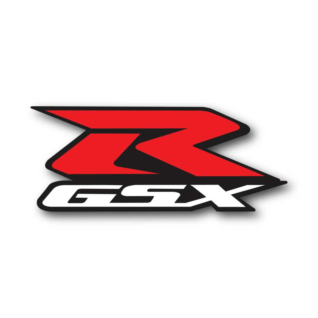 Suzuki GSXR Badge Vinyl Decal (Pair) - Demon Graphics